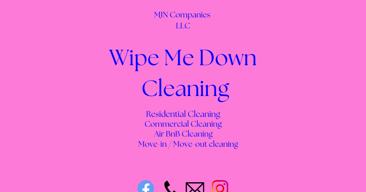 Wipe Me Down Cleaning